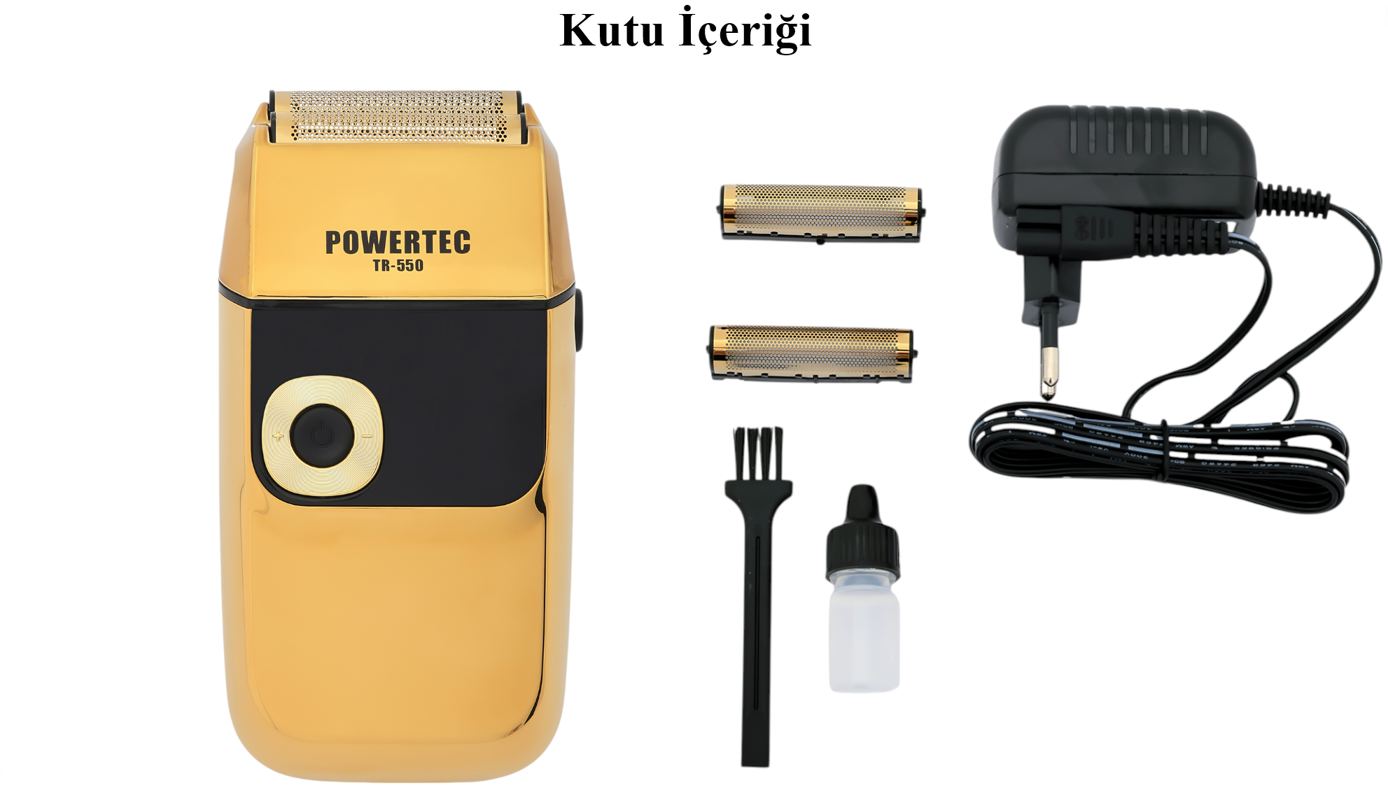 Powertec Tr-550 Şarjlı Günlük Sakal Sinekkaydı Tıraş Hassas Düzeltici Döner Başlık - Fiyatı ...