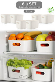 Meleni Home 52'li Buzdolabı Organizer Set - Difrize Uygun Düzenleyici ...