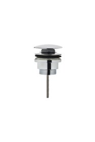 VitrA Origin A45149 Yuvarlak Lavabo Süzgeci, Universal, Basmalı, Krom ...