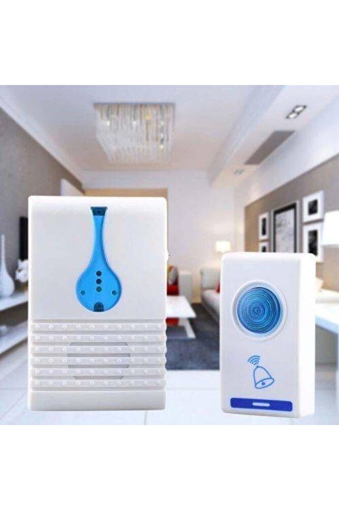Nanopro Lüks Uzaktan Kumandalı Zil Kablosuz Kapı Zili Wireless Otomatik ...