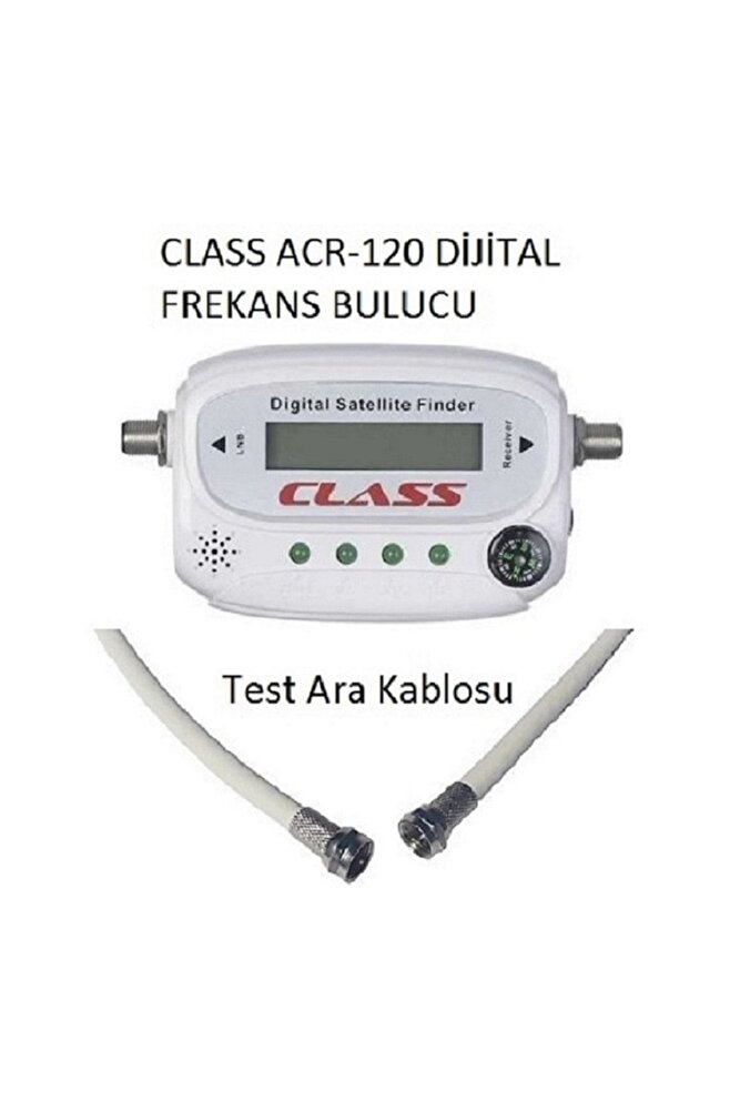 Acr 120 Dijital Uydu Bulucu Satfinder %100 Doğru Ölçüm Frekans Ayarlama ...