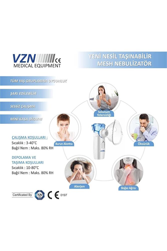Yeni Nesil Taşınabilir Mesh Nebülizatör Ys35 Kullanıcı Yorumları ve ...