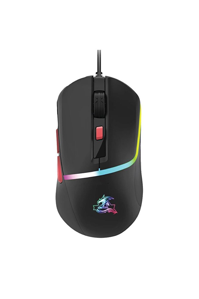 Rainbow Led Işıklı 6400 Dpı Kablolu Gaming Oyuncu Mouse - Dma027 ...