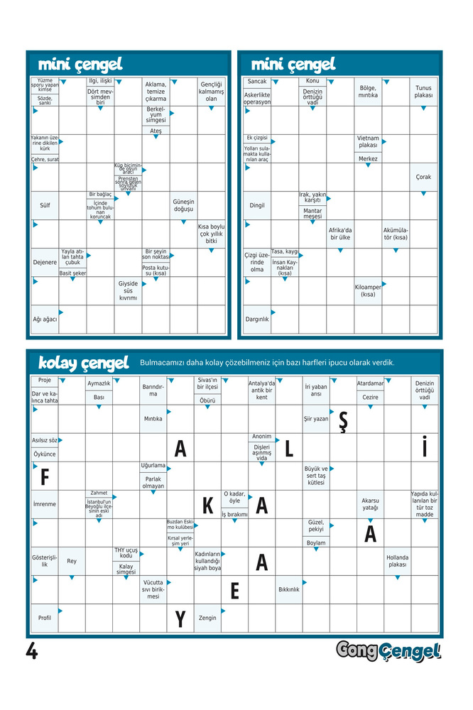 Çengel Bulmaca Set-5 Kitap-1.000 Adet Çengel Bulmaca Kullanıcı ...