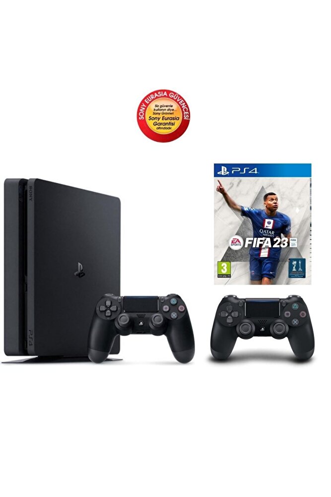 Ps4 4 Slim 1 Tb Konsol + Ps4 Fifa 23 Bandrollü Türkçe Menü + Ps4 ...