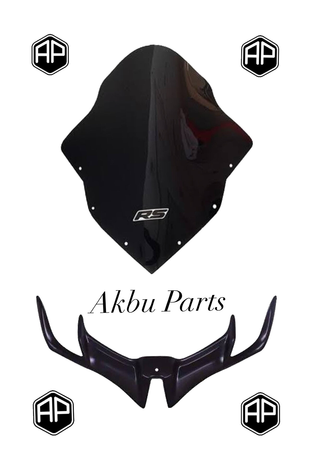 AkbuParts Bajaj Rs 200 Double Cam Far Kaşı Ön Winglet Set Fiyatı ...