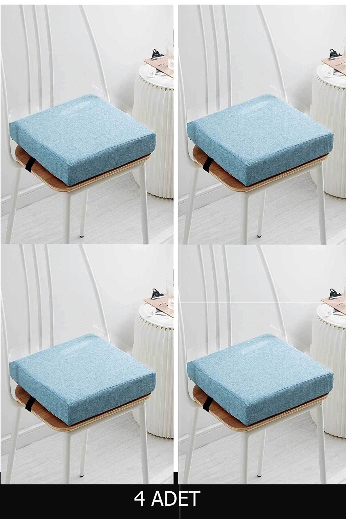 RevuBaby Sandalye Minderi Sünger Dolgulu Kare Sandalye Konfor Pedi ...