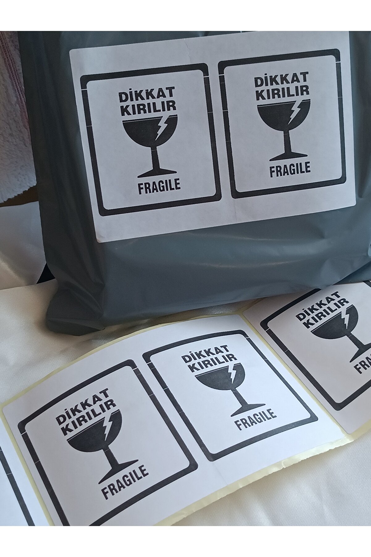 Art Dreams Design Dikkat Kırılır Etiket FRAGILE Sticker Kırılacak ...