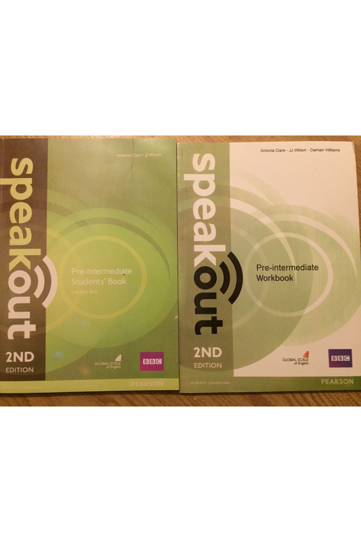 BBC Speakout Pre-intermediate Student Book + Workbook + DVD Fiyatı ...