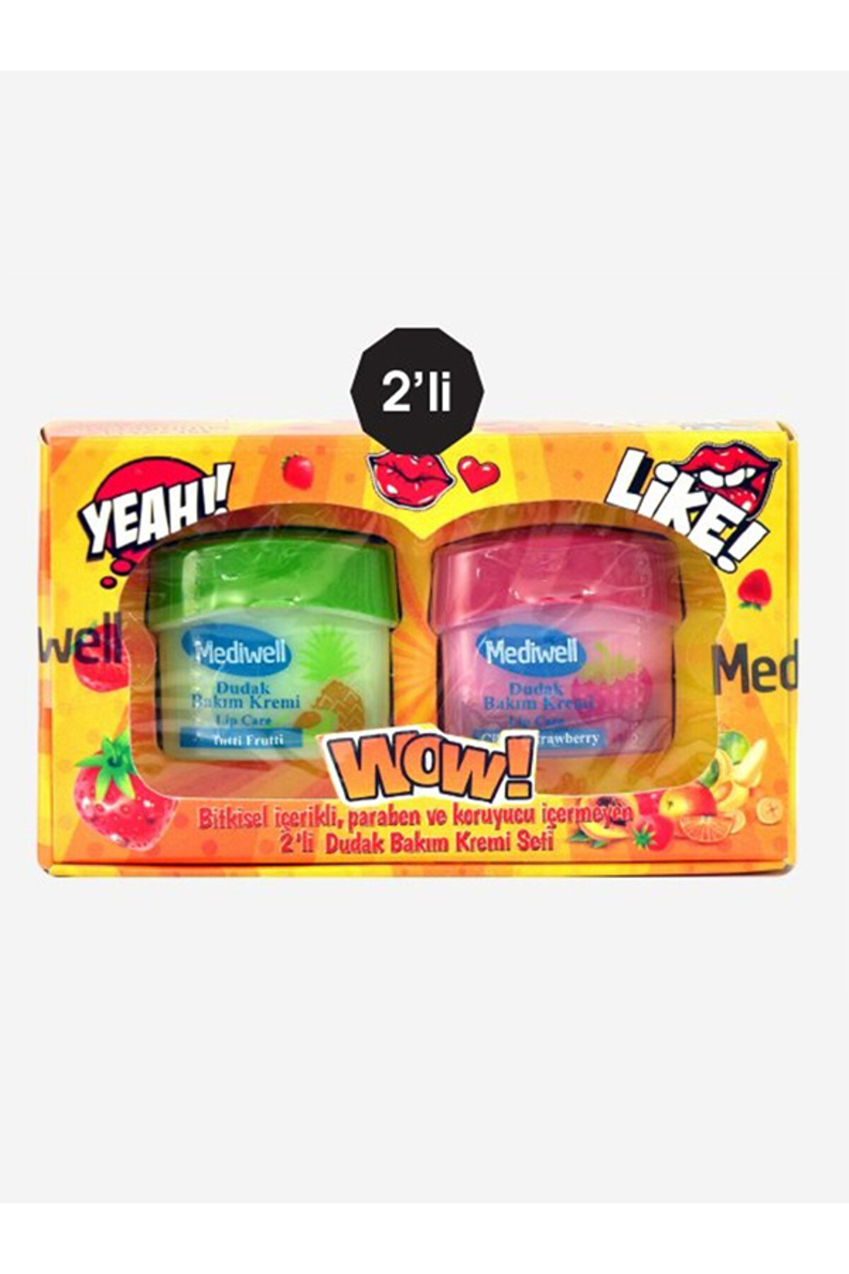 Mediwell (bahar Serisi) Dudak Bakım Kremi 2 Adet X 5 Ml Fiyatı ...