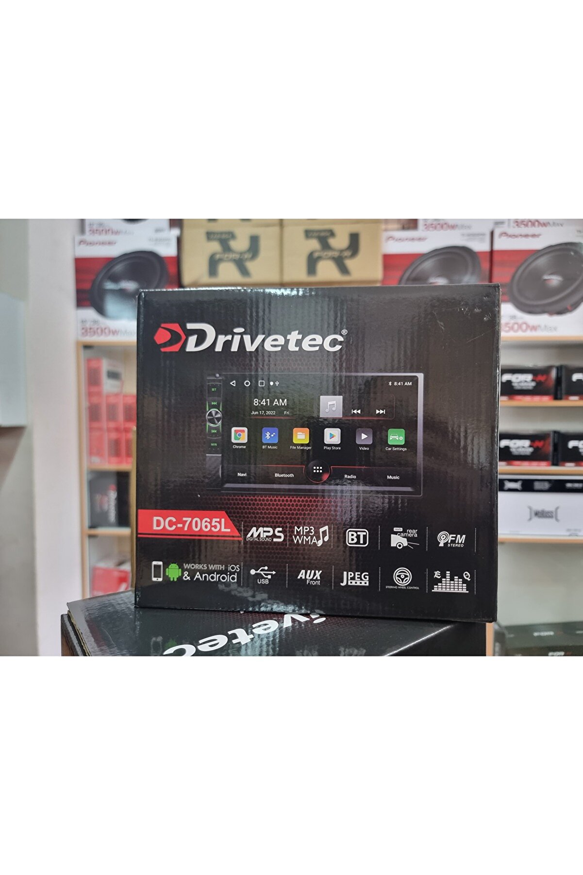 Drivetec DRİVETEC DC-7065L DOUBLE EKRAN 2 REM 32 HAFIZA KAMERA HEDİYELİ ...