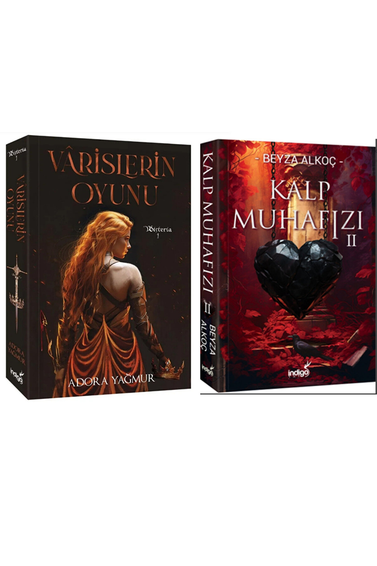 İndigo Kitap Varislerin Oyunu Adora Yağmur / Kalp muhafızı 2 Ciltsiz ...