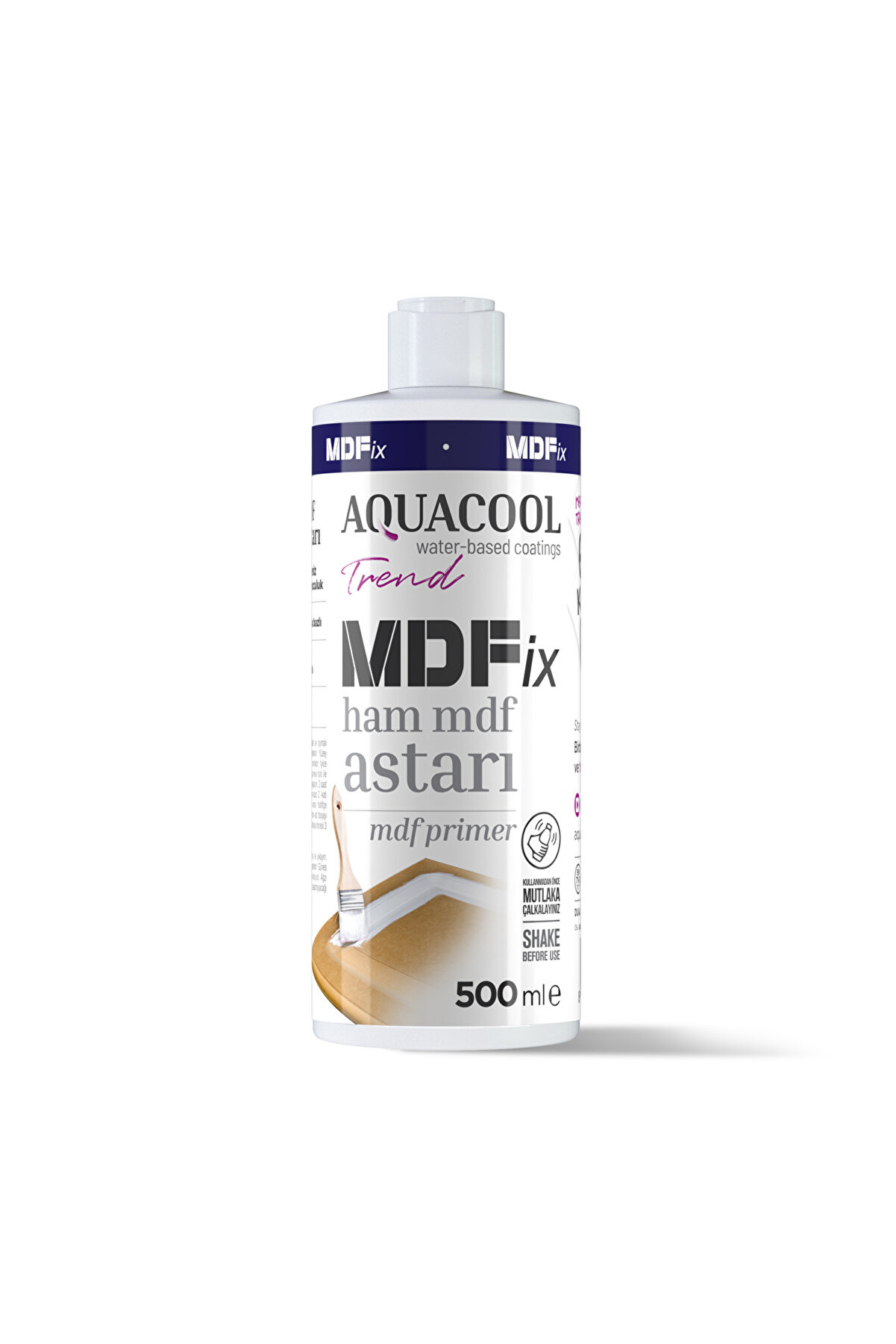 Aquacool Trend MDFix Ham MDF Astarı 500ml - Fiyatı, Yorumları