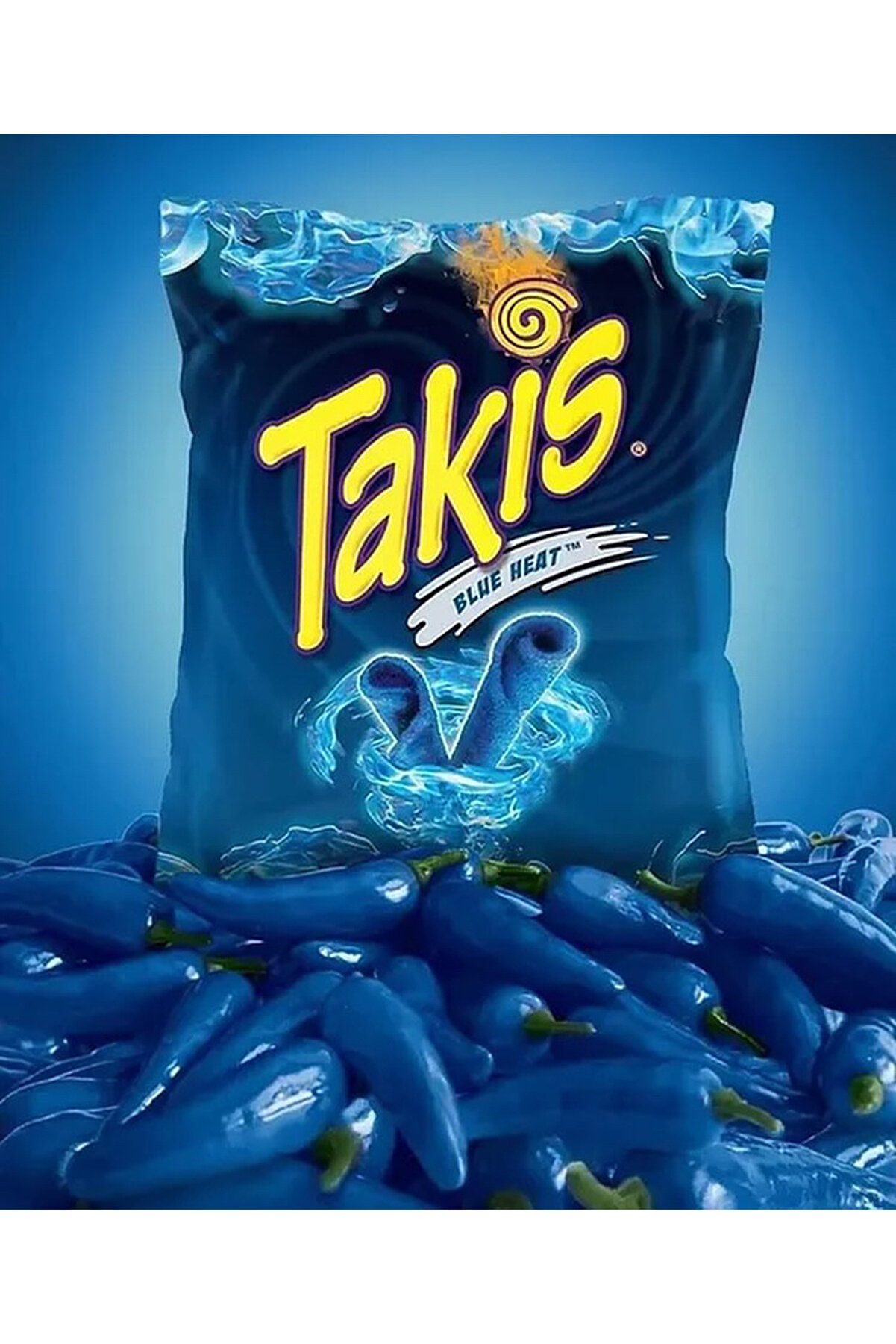 blue takis chips