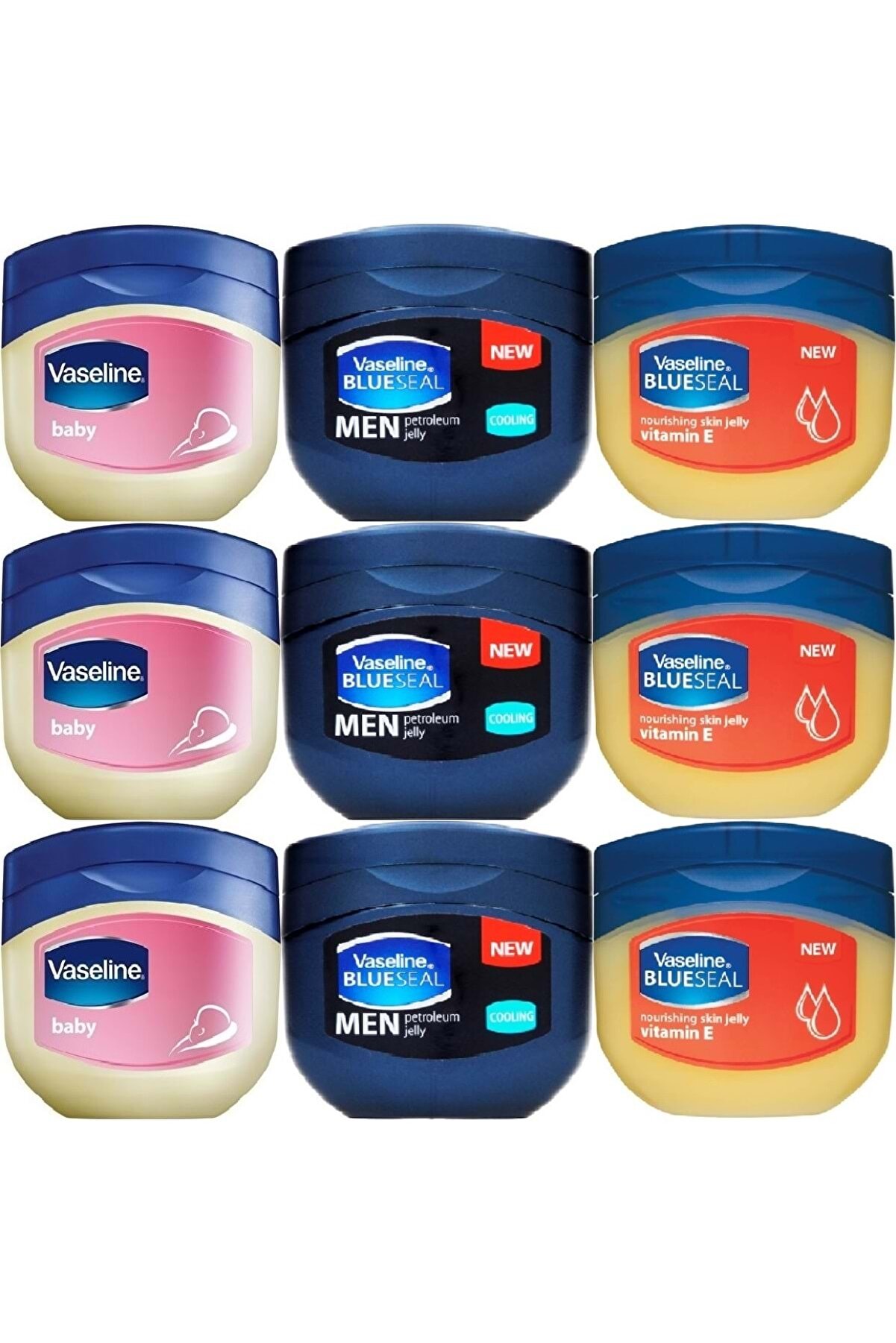 Vaseline Nemlendirici Jel Krem (vazelin) 100ml Karma (e Vitamin-baby ...
