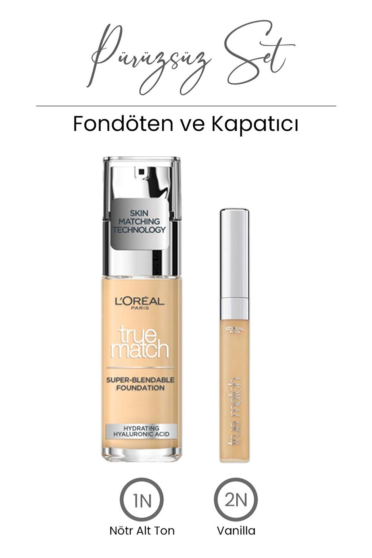 loreal foundation match