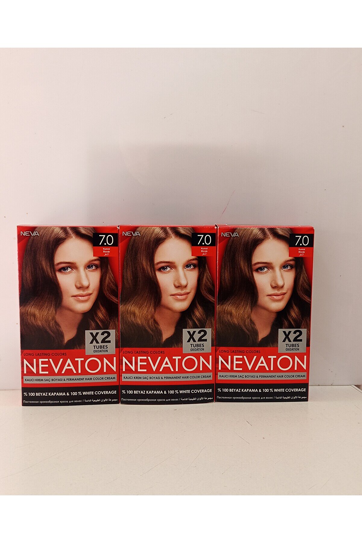 Nevaton Saç Boyası Seti 7.0 Kumral 3^LÜ Fiyatı, Yorumları - Trendyol