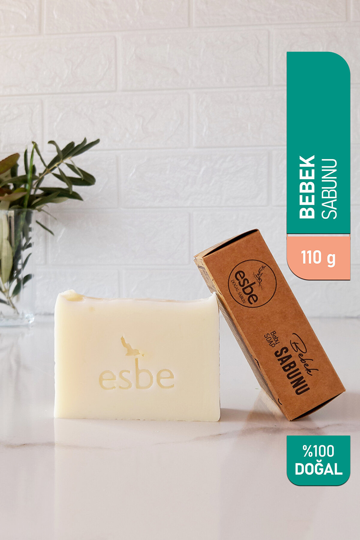 Esbe Doğal Sabun El Yapımı Doğal Lavanta Yağlı Bebek Sabunu 110 Gr ...