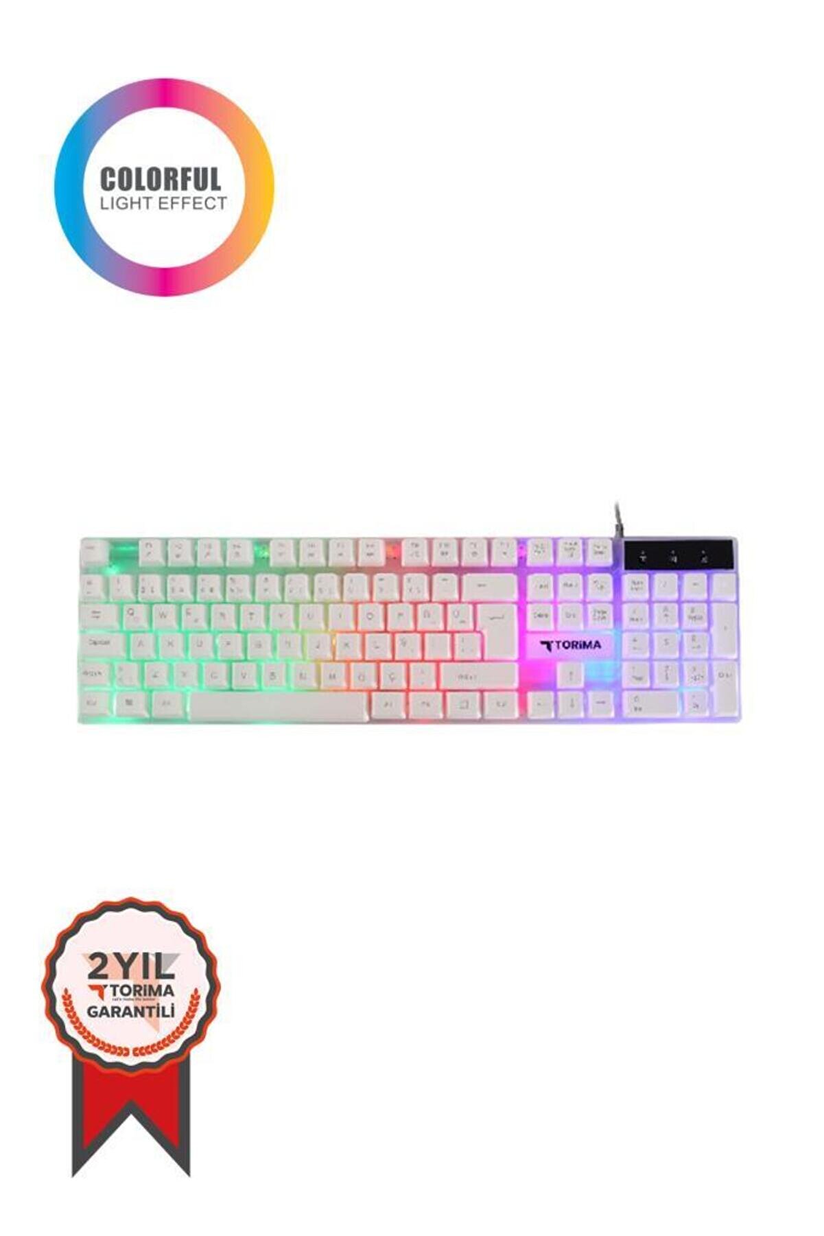 Torima TORİMA TK-03 Kablolu Gaming Klavye Beyaz - Fiyatı, Yorumları