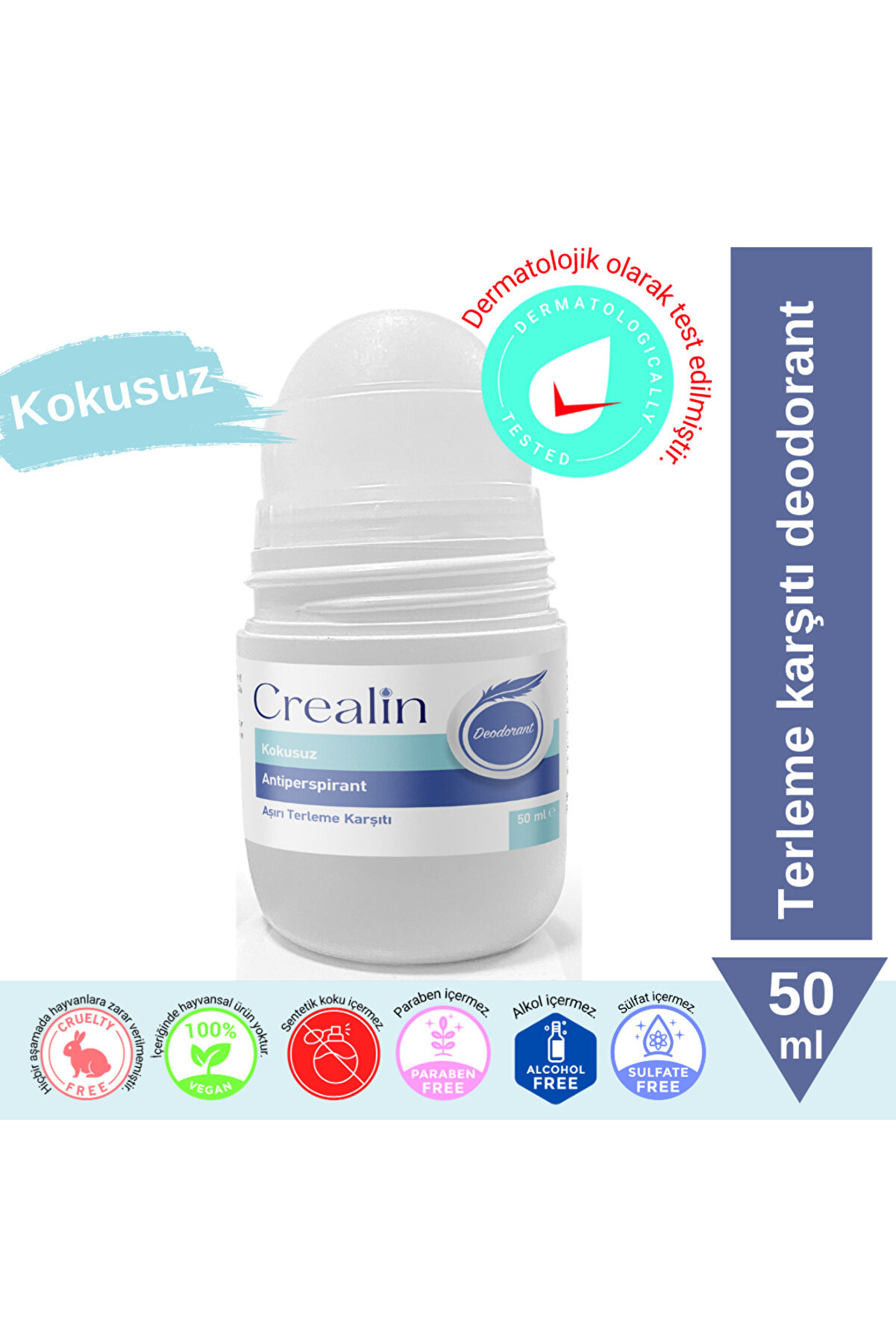 Crealin Kokusuz Antiperspirant Deodorant - Fiyatı, Yorumları