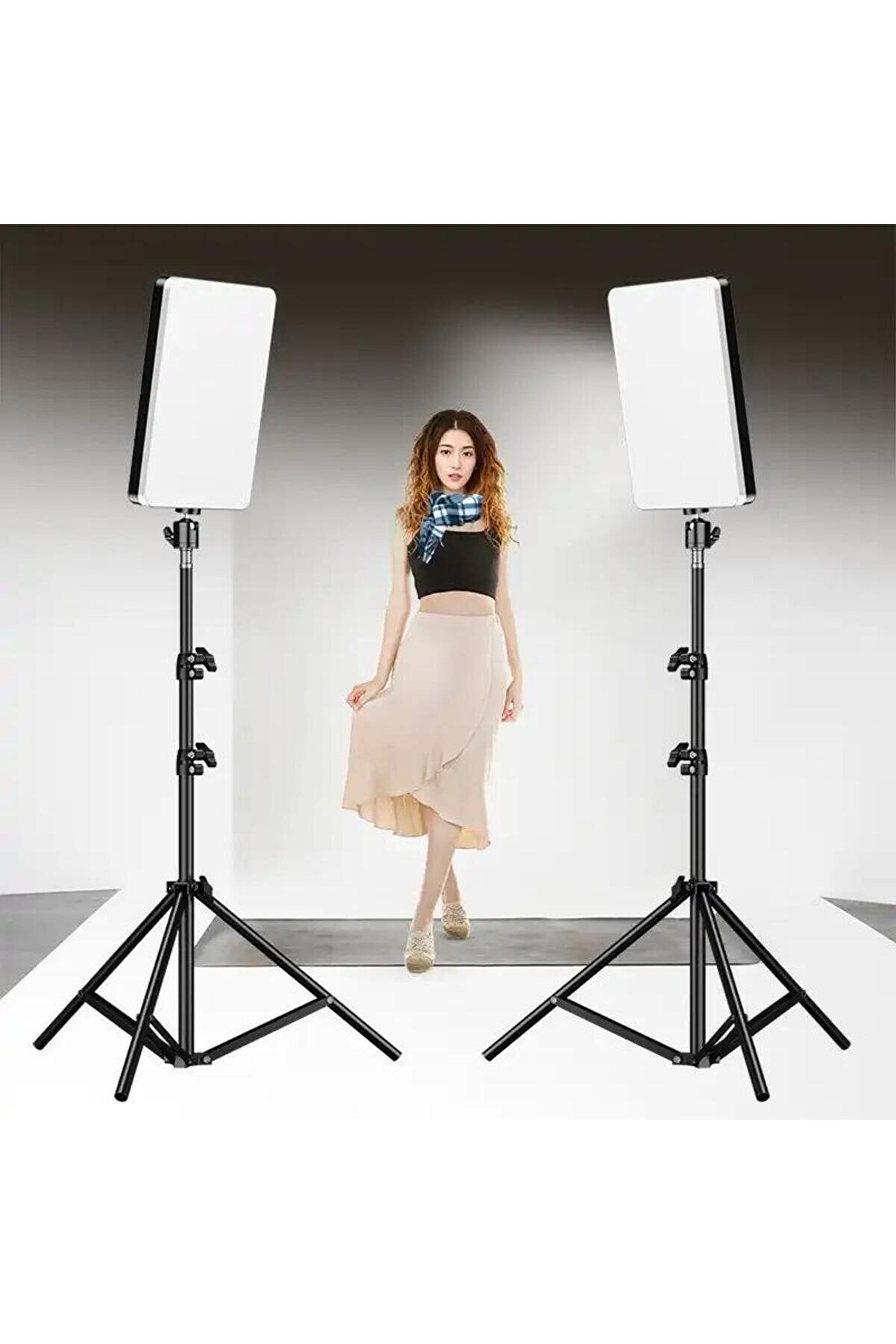 SMAYLİNG Profesyonel Fotoğraf Ve Video Için Çekim Işığı Ring Lıght ...