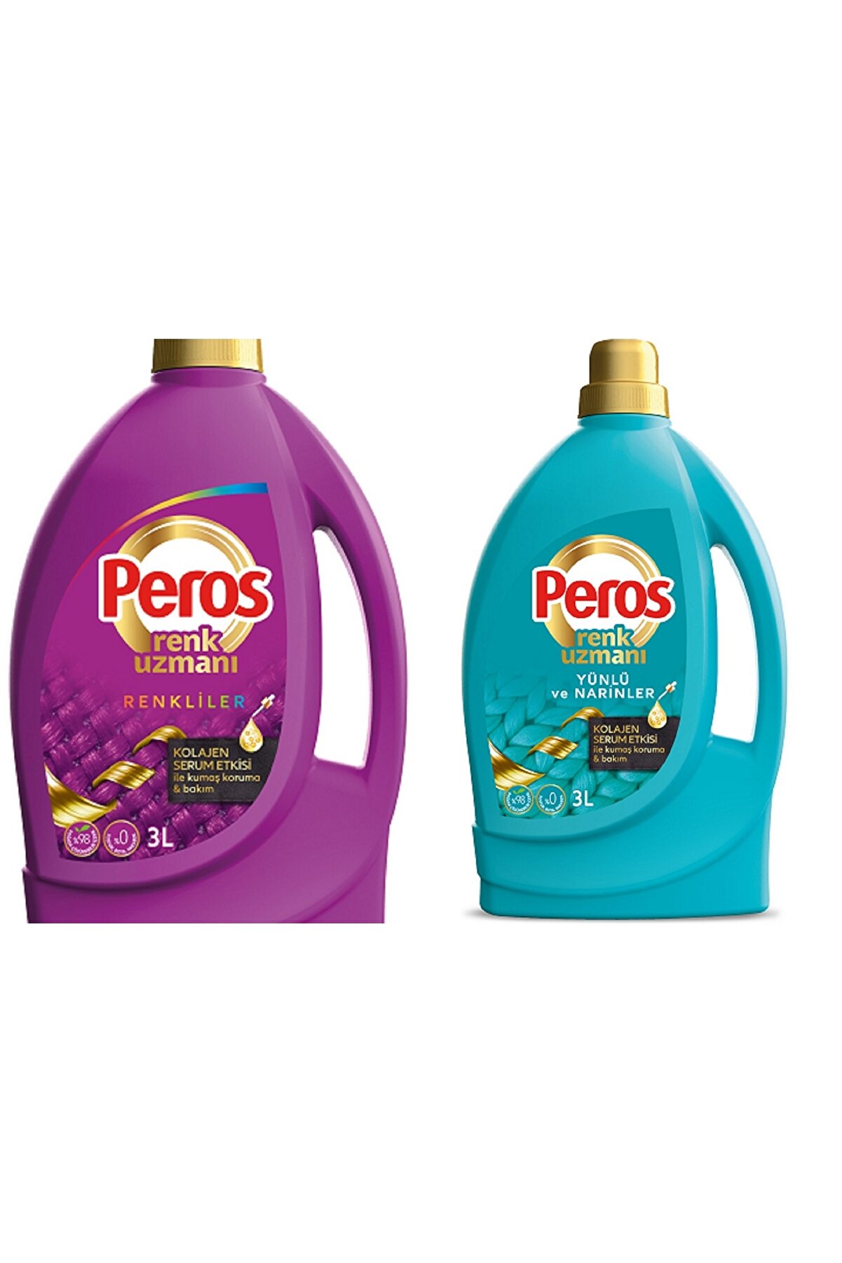 Peros 3 L Sıvı Çam Det. Bakım Renkliler- 3 L Sıvı Çam Det. Bakım Yünlü ...