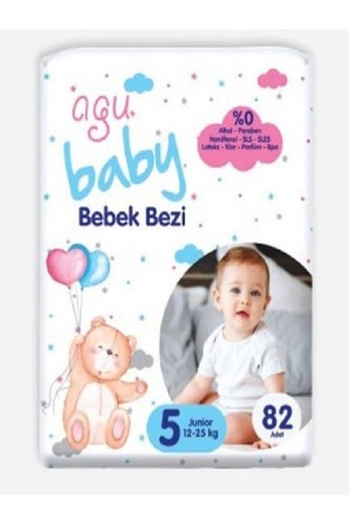 AGU BABY Bebek Bezi 12-25 Kg 82 Lİ PAKET - Fiyatı, Yorumları