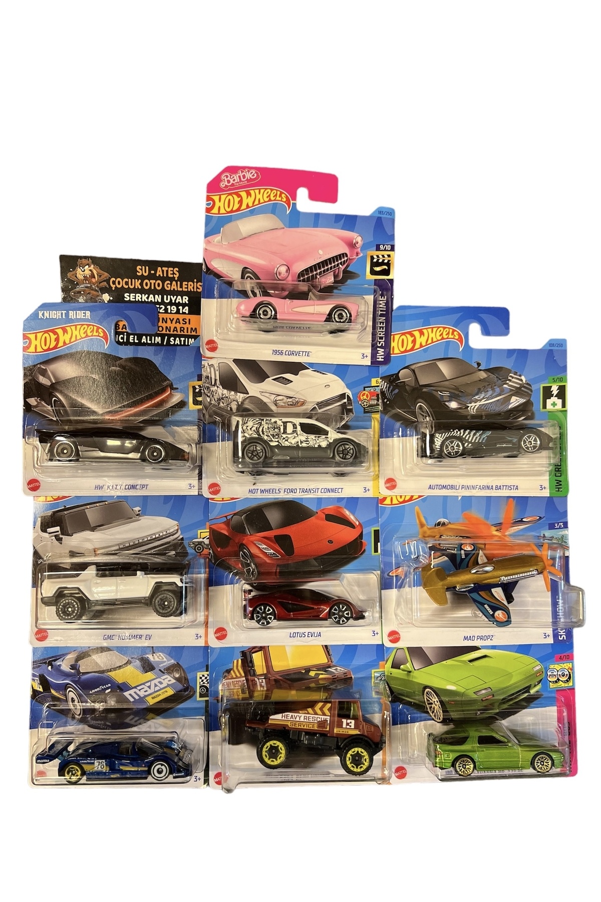 HOT WHEELS 10’lu Paket Barbi Modeller Dahil - Fiyatı, Yorumları