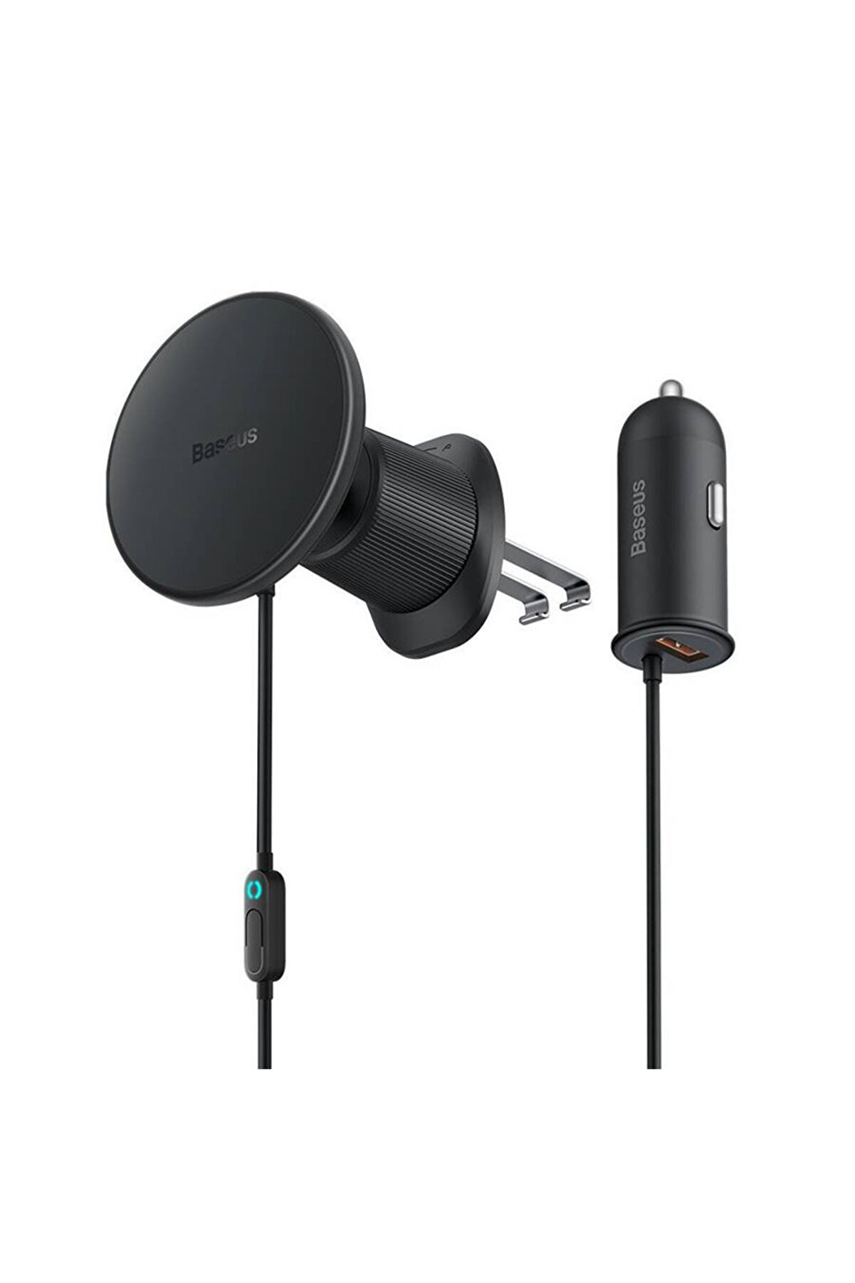 Baseus Cw01 Siyah Claw Serisi Mgsafe Wireless Şarj Araç Tutucu Araç ...