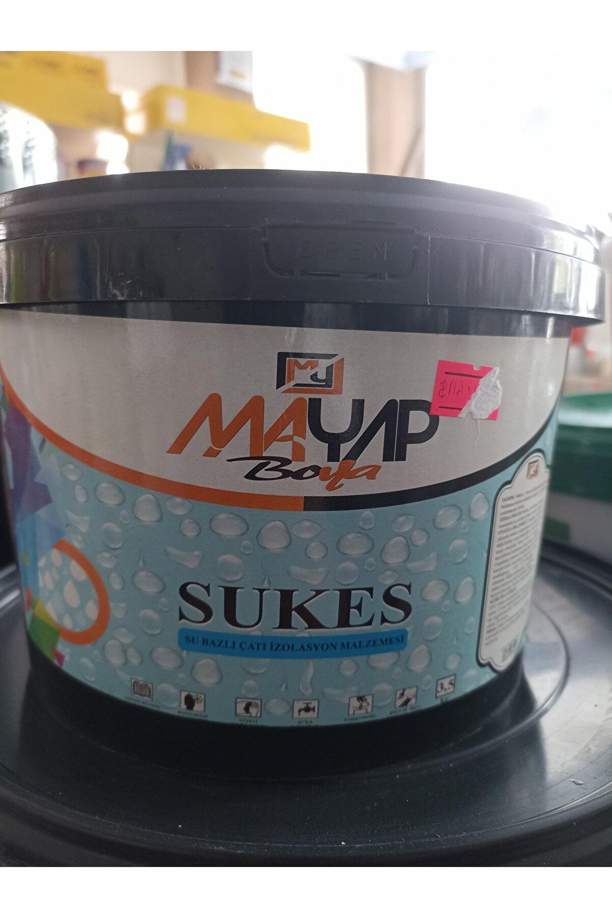 Mayap Boya Su kes su bazlı çatı izolasyon malzemesi 2.5 ltFiyatı ...