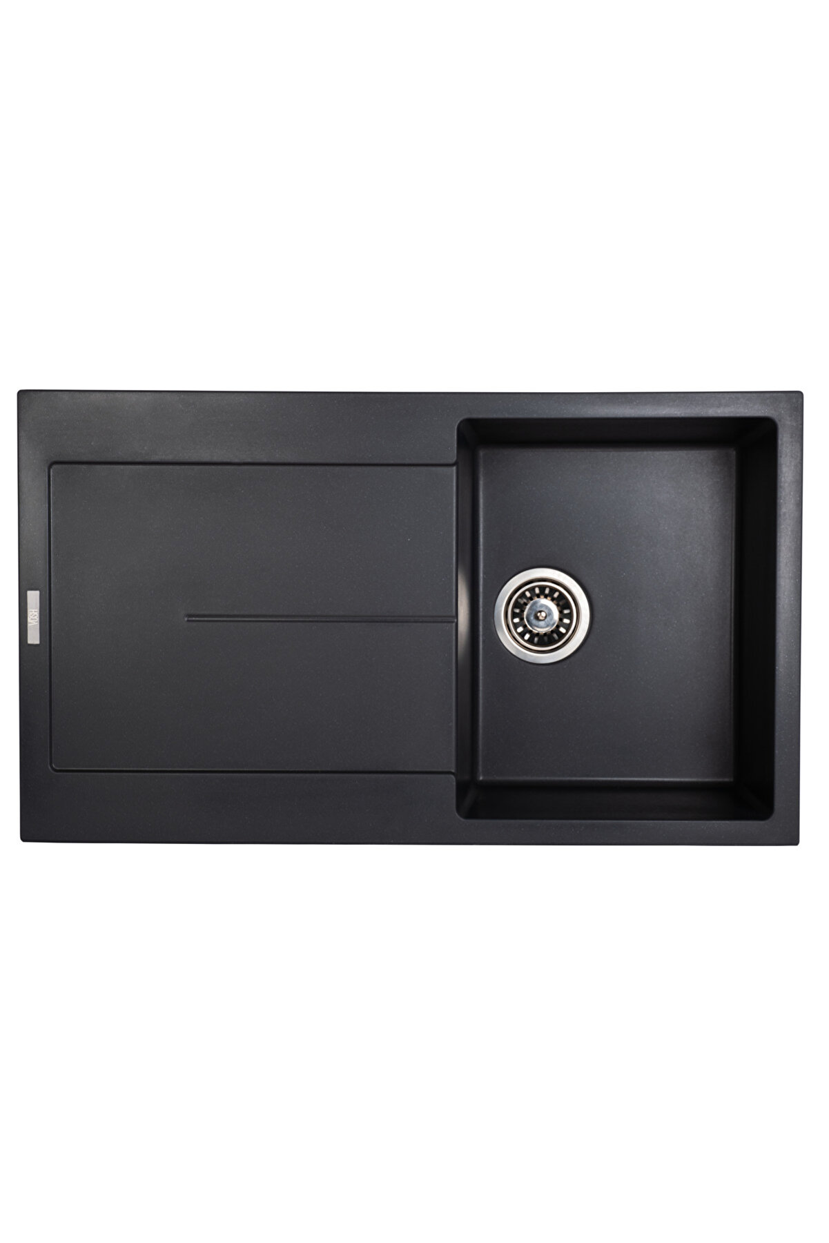 Vosh Granit Evye Siyah Tek Gözlü Mutfak Evyesi 86 X 50 CmFiyatı, Yorumları - Trendyol