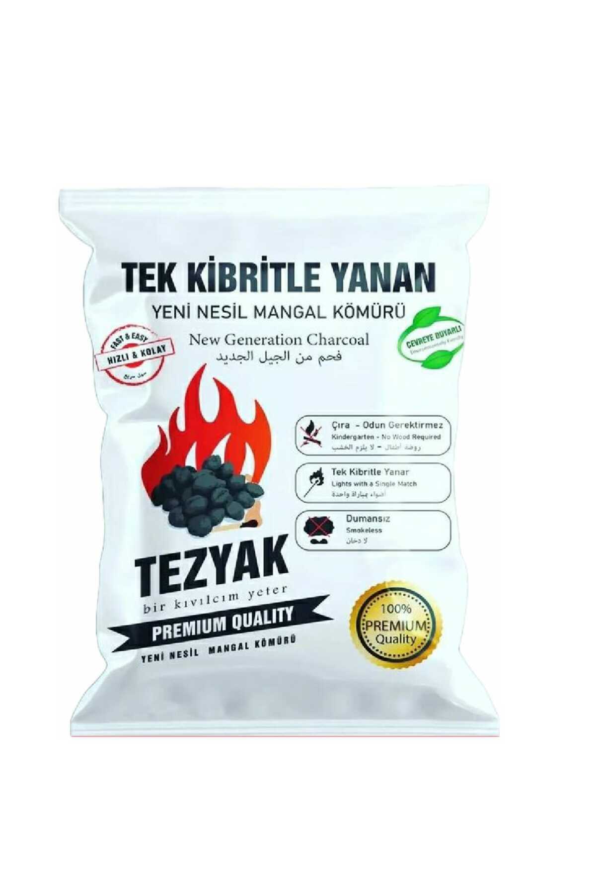 TEZYAK Profesyonel Yeni Nesil Mangal Kömürü - Fiyatı, Yorumları