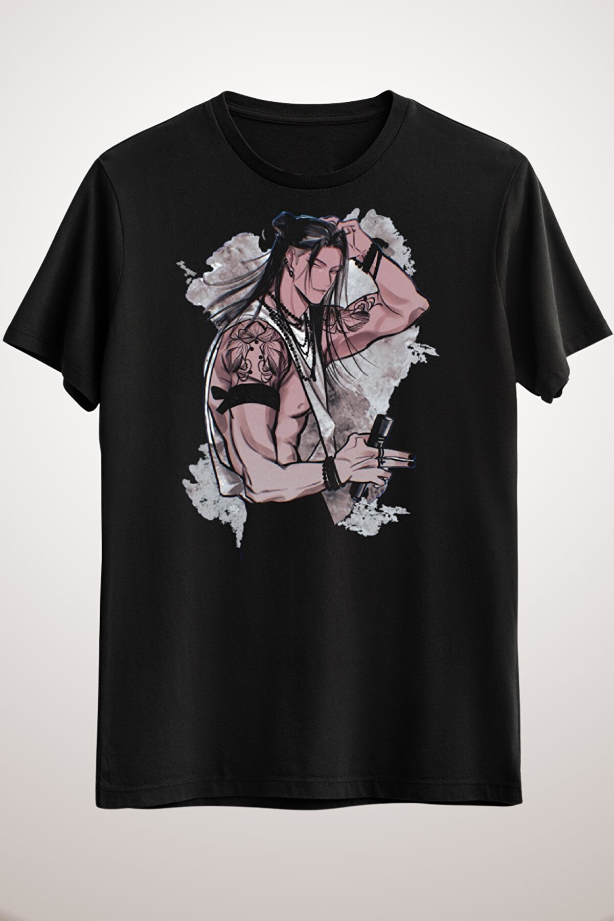 geative Unisex Siyah Geto Suguru Cool Anime Design - Jujutsu Kaisen ...