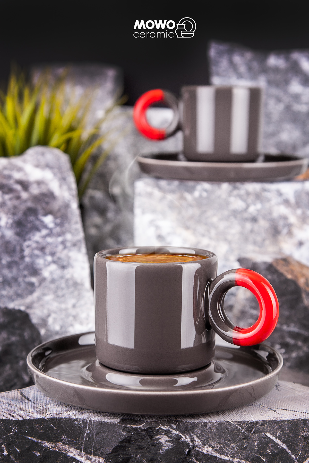 Mowo Home Ring Türk Kahvesi, Espresso, Hediyelik 2 Li Kahve Fincanı ...