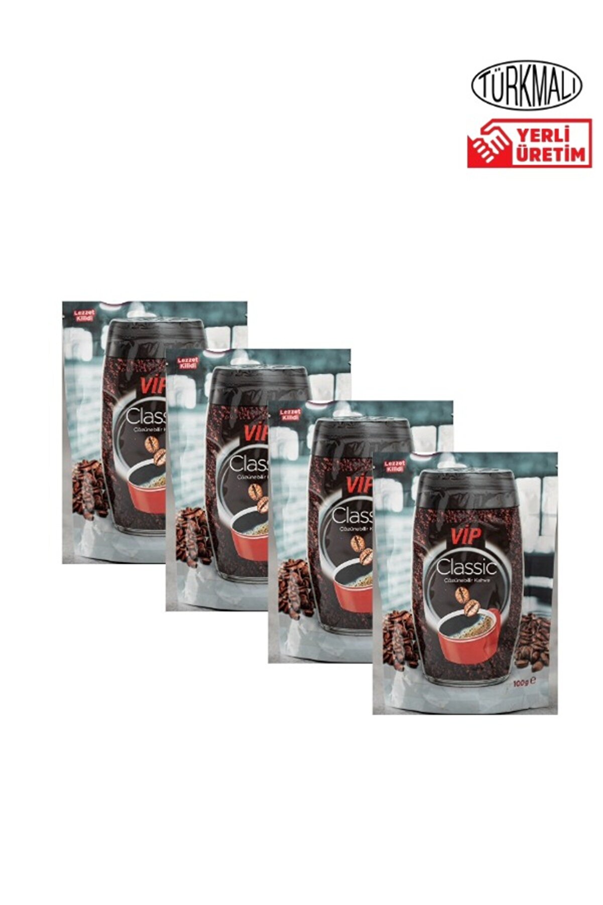 Vip VİP KAHVE CLASSİC 100 GR X 4 ADET Fiyatı, Yorumları - Trendyol