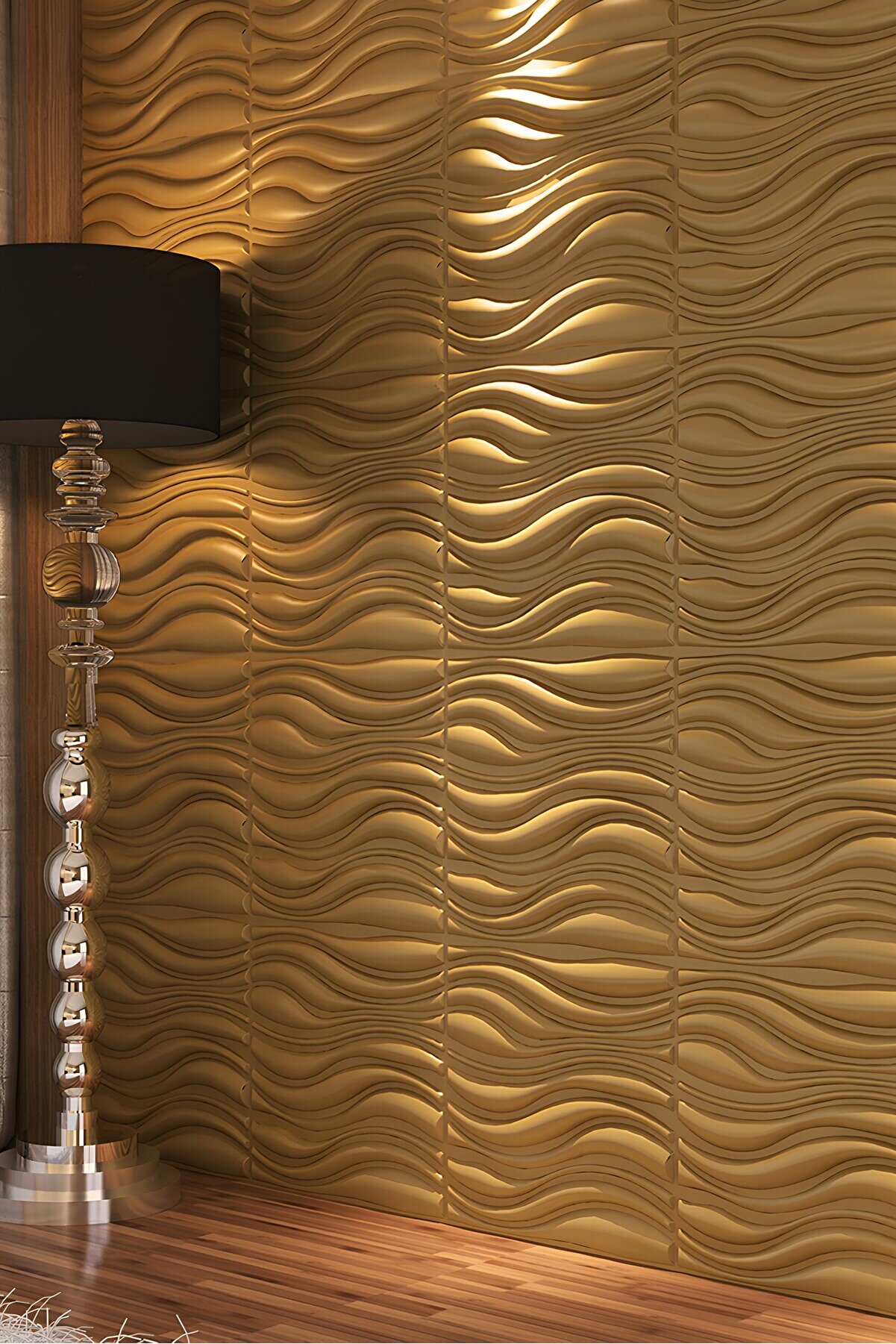 Duvarım 3 Boyutlu Boyanabilir PVC Duvar Paneli Forever (50-50 cm 4 adet ...