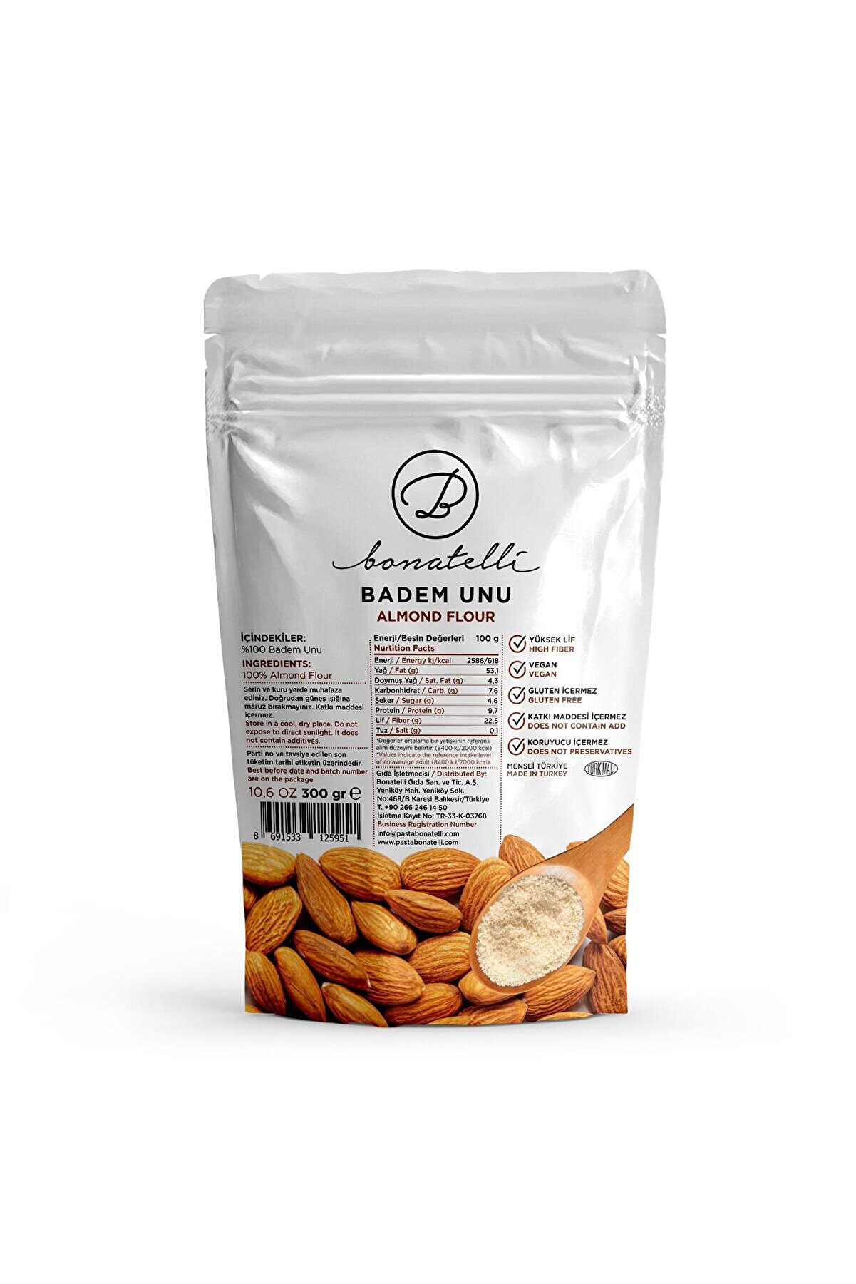 Bonatelli Badem Unu 300 Gr Fiyatı, Yorumları - Trendyol
