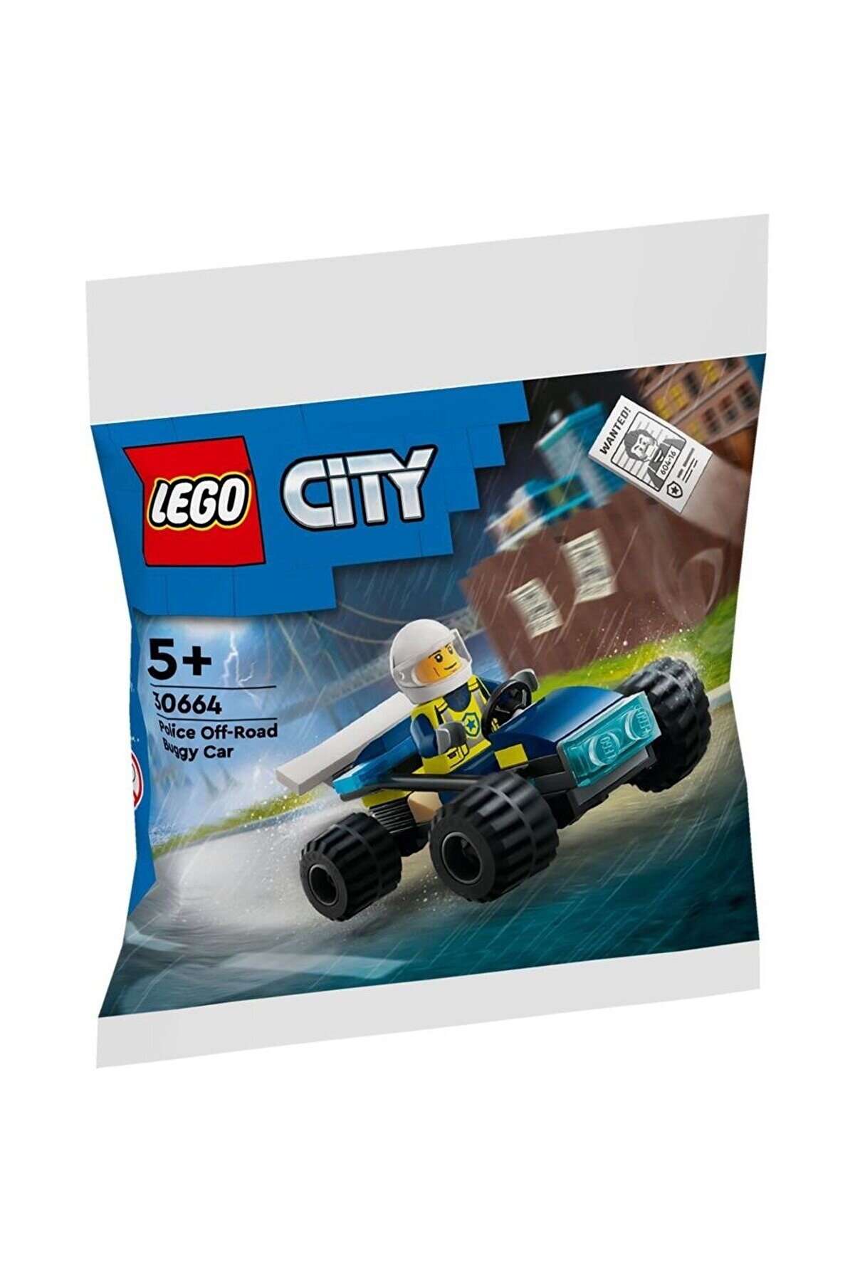 LEGO City 30664 Police Off-Road Buggy Car Polybag (35 Parça) Fiyatı ...