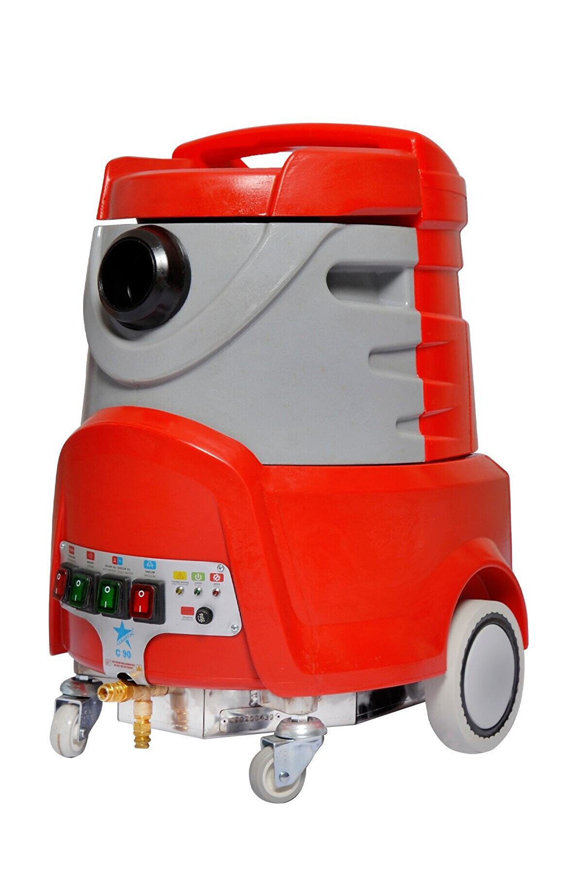 CLEANVAC C90 Buharlı Halı Koltuk Yıkama Makinası Krom Aksesuarlı Model ...