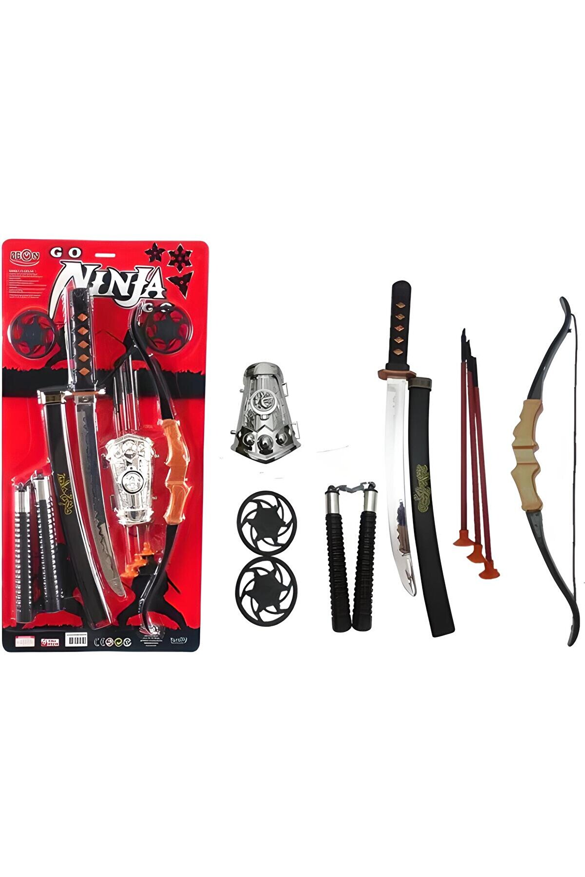 Genel Markalar Kılıç Kalkan Seti & Oklu Ninja Set 2si Bir Arada Fiyatı ...