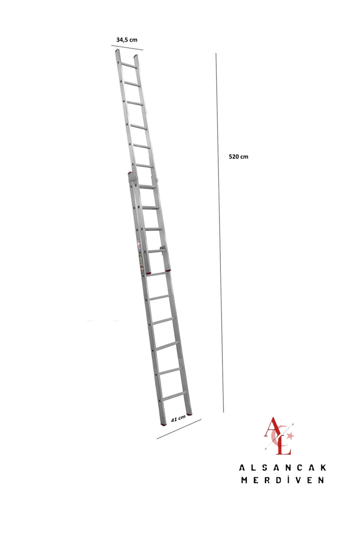 ALSANCAK MADENİ EŞYA 3+3 Toplam 6 Metre Endüstriyel Alüminyum Sürgülü ...