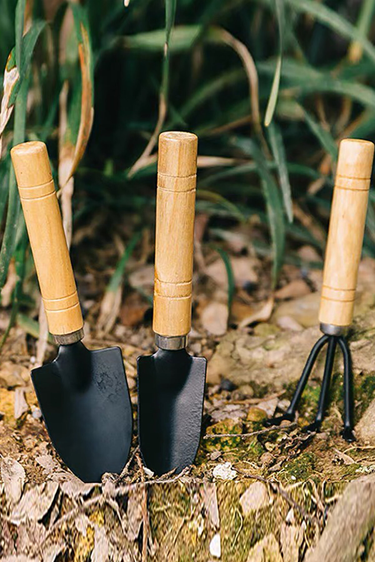 Genel Markalar Mini Bahçe Kazma Kürek Tırmık Seti Şirin Sağlam Hobi ...