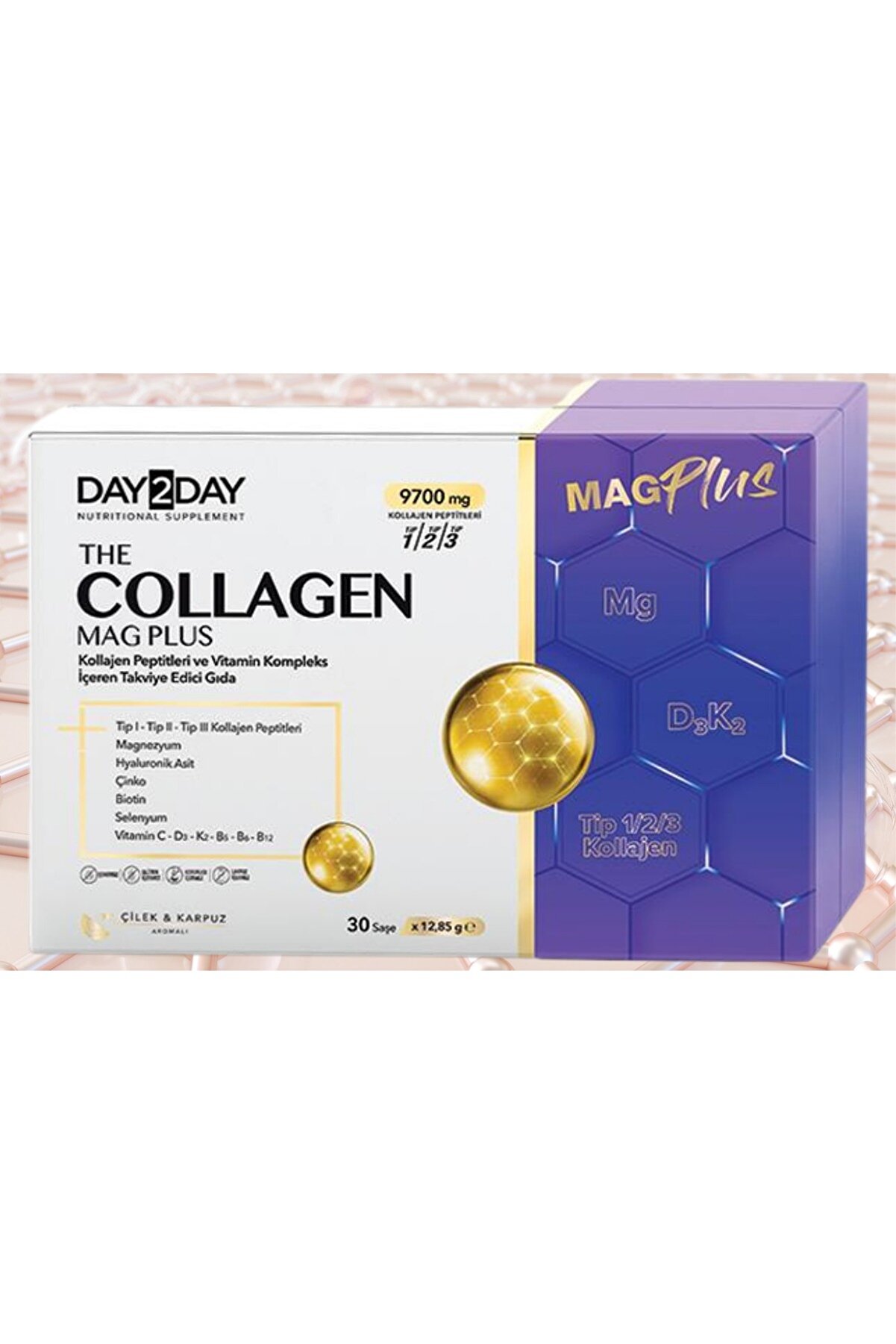 DAY2DAY Mag Plus Kolajen 30 Saşe Fiyatı, Yorumları - Trendyol