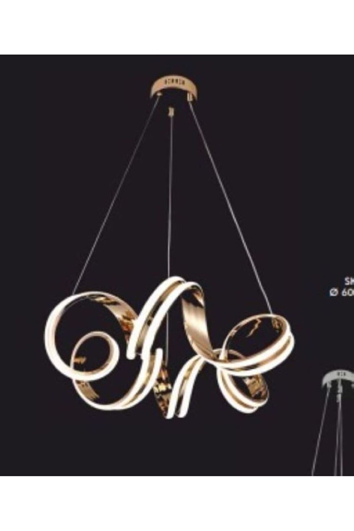 İNANTAS Led Avize - Ledli Avize - Tekli Sarkıt Avize - Salon Avizesi ...