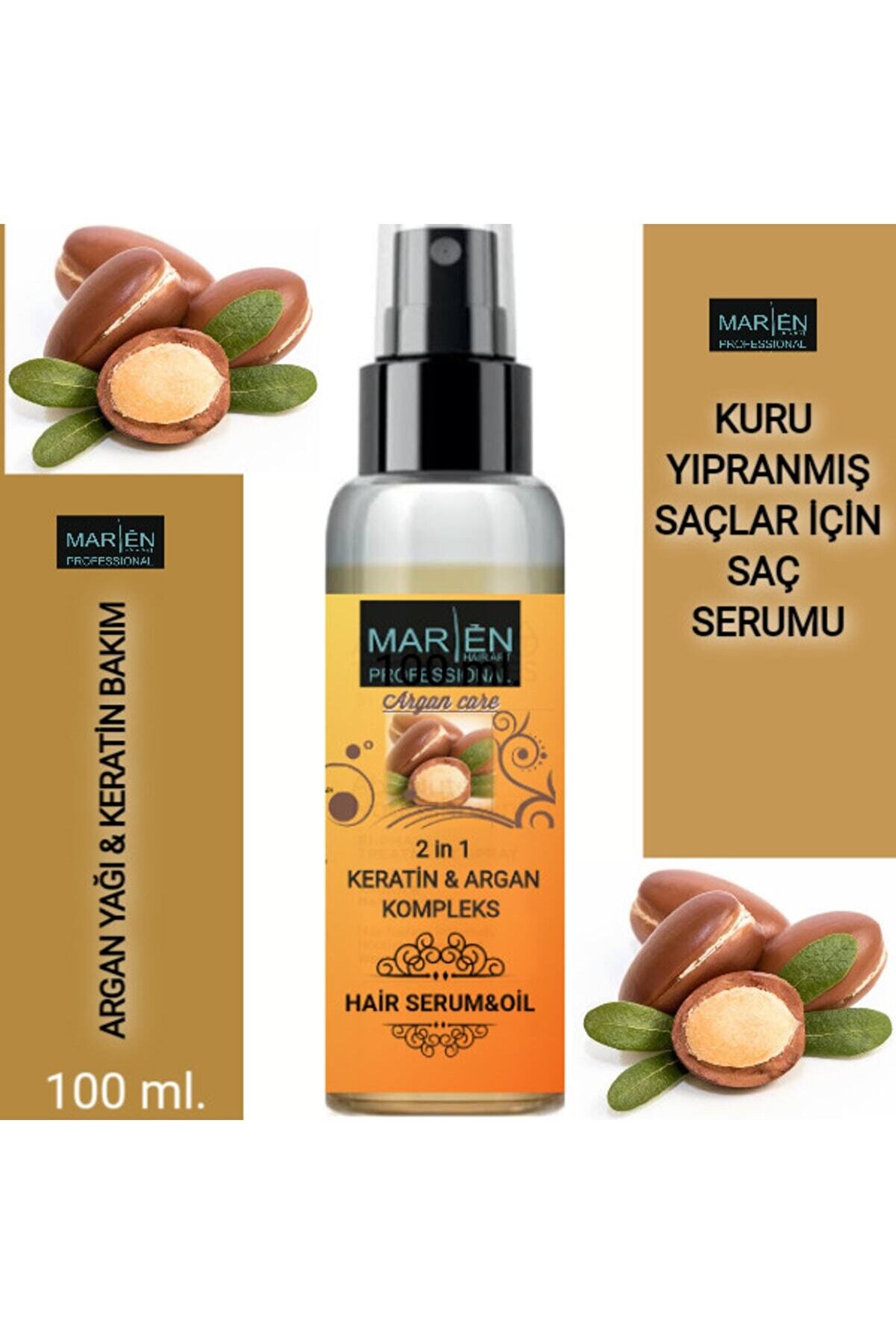 marien Keratin Argan Yağı Kompleks Bakım Serumu 100 mlFiyatı, Yorumları ...