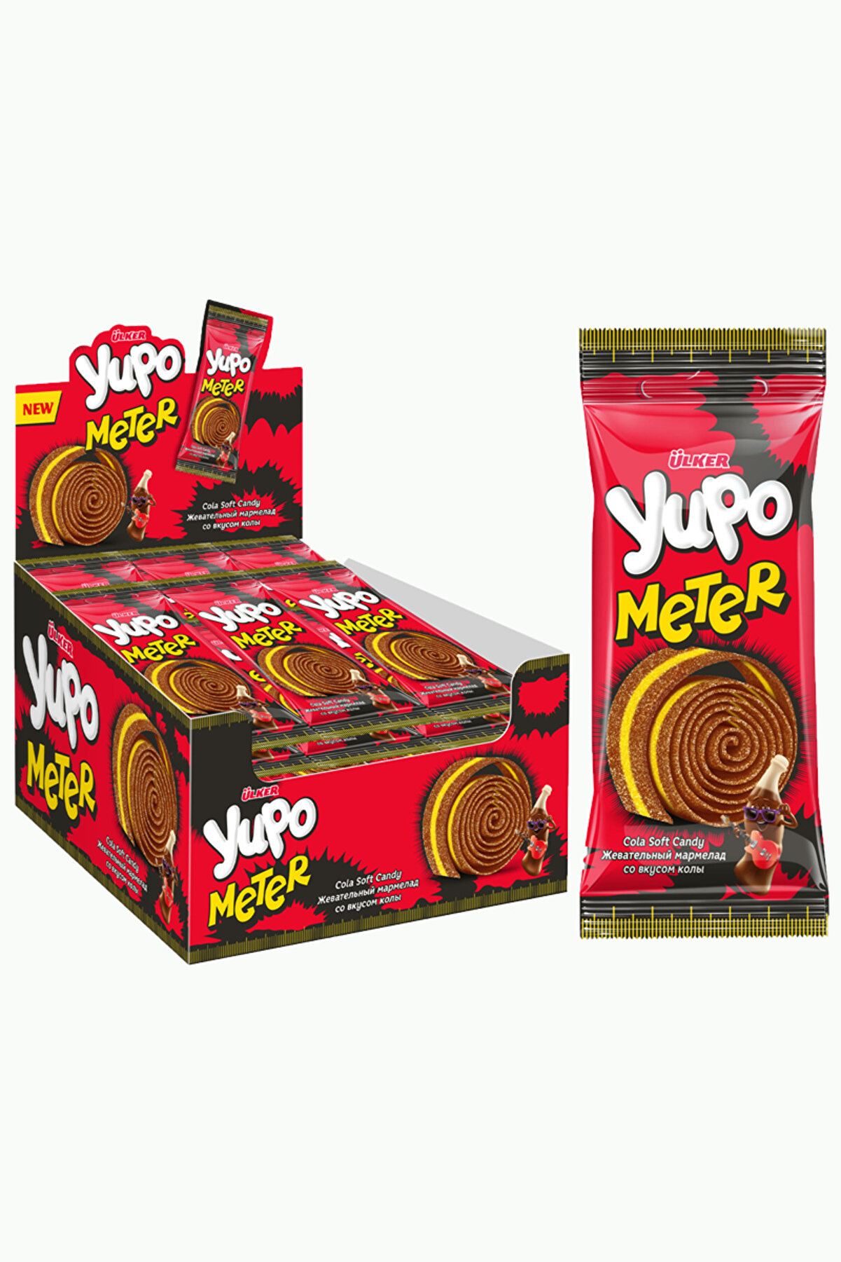 Ülker Yupo Jelly Metre Kolalı 50 g x 12 ADET - Fiyatı, Yorumları