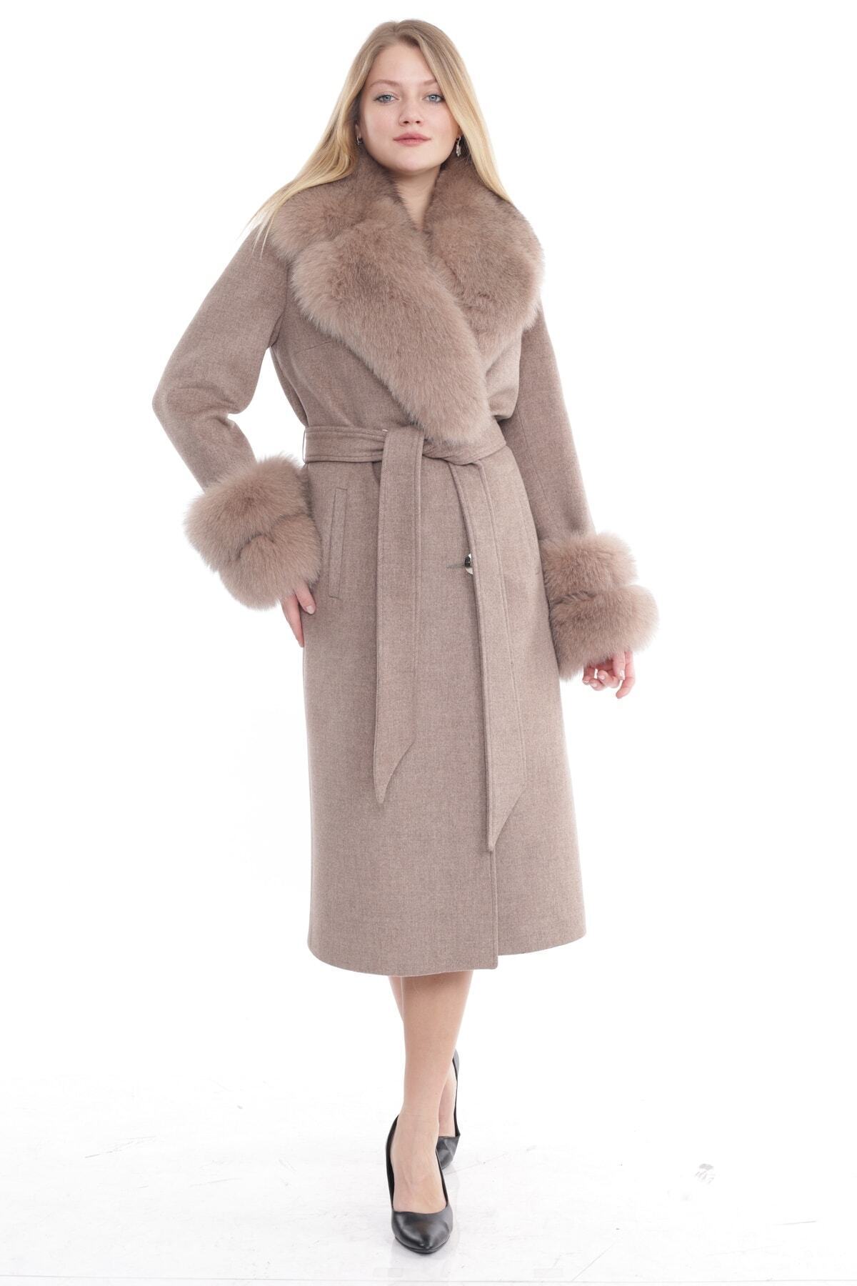 SAMUEL RHAWİ Lüks Kol Ve Yaka Detaylı Kumaş Kaban - Fiyatı, Yorumları