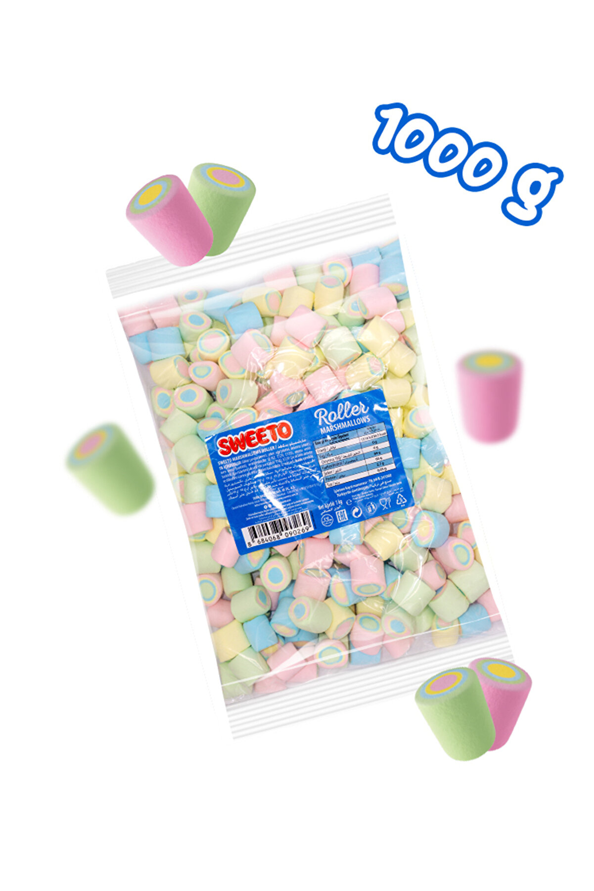 SWEETO Marshmallow Roller 1000gr Fiyatı, Yorumları - Trendyol