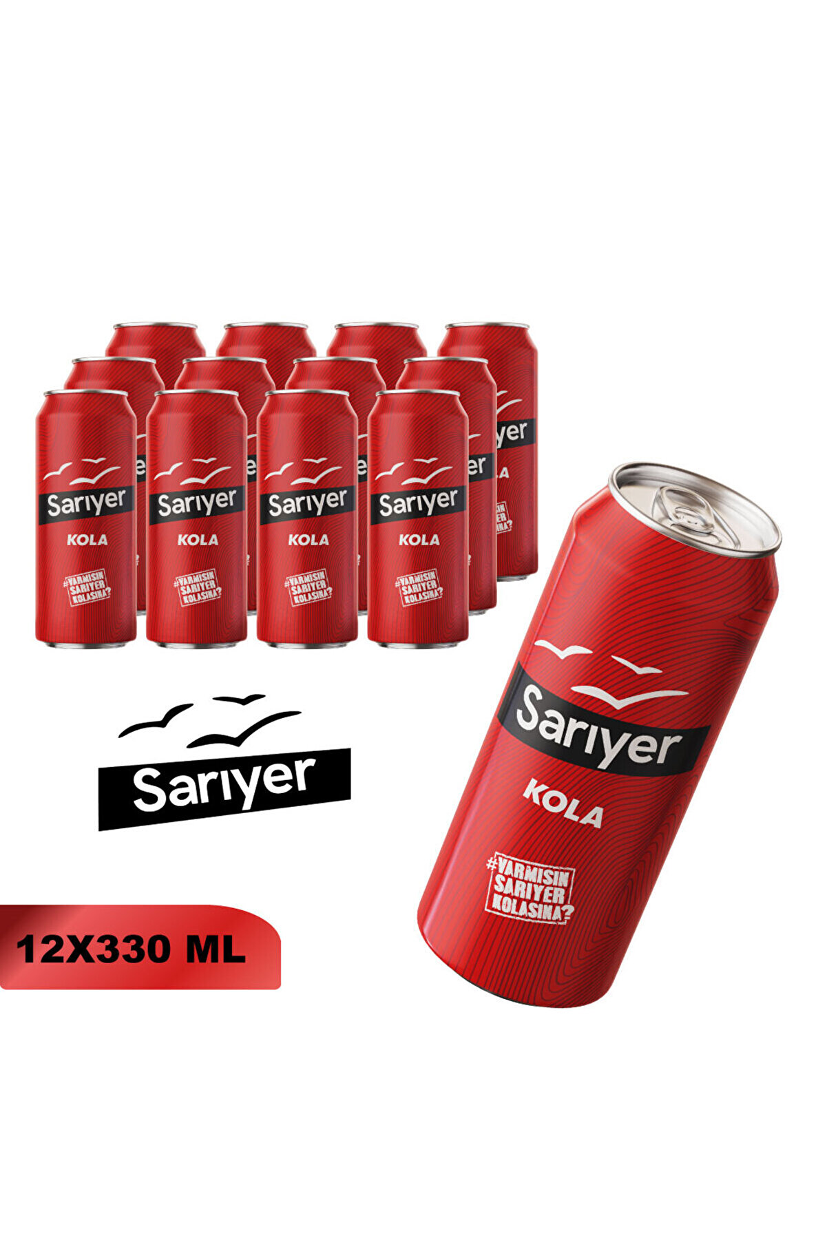 Sarıyer Gazoz Sarıyer Kola 330ml x 12 Adet Fiyatı, Yorumları - Trendyol