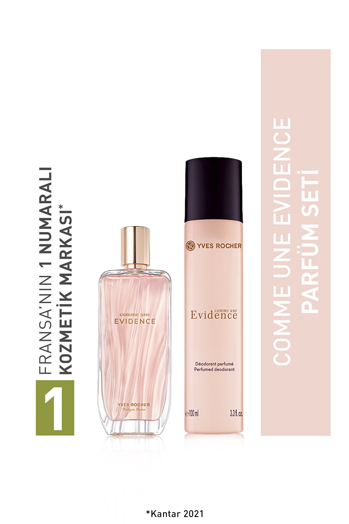 Yves Rocher Comme Une Evidence Parfüm-Deodorant Seti Fiyatı, Yorumları ...
